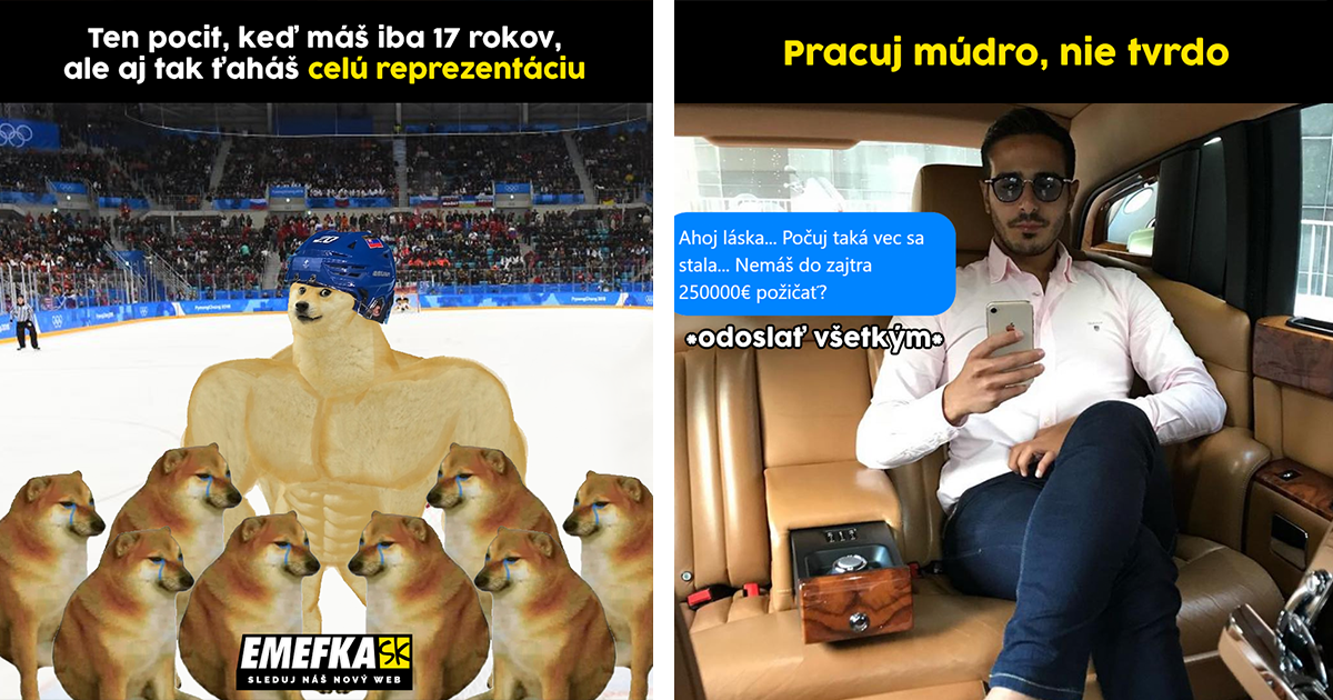 10 memes, ktoré vás bavili minulý týždeň najviac #7 - Emefka.sk