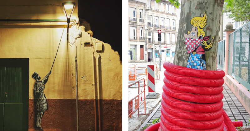 20 roztomilých a zábavných graffiti, ktoré skrášľujú mestá - Emefka.sk