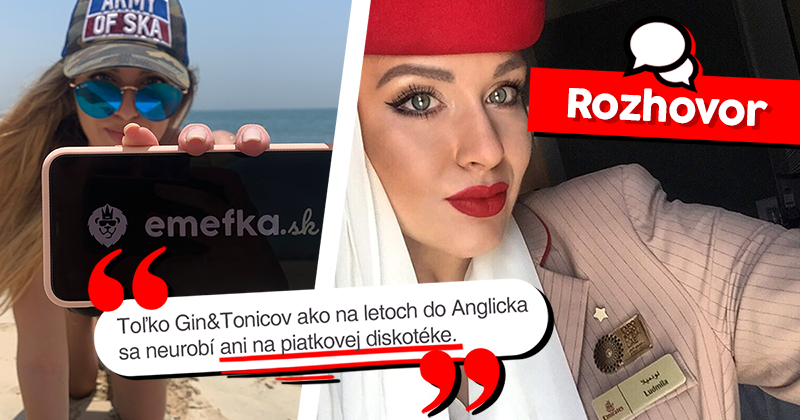 Slovenská letuška Ľudka o práci v Emirates - Emefka.sk