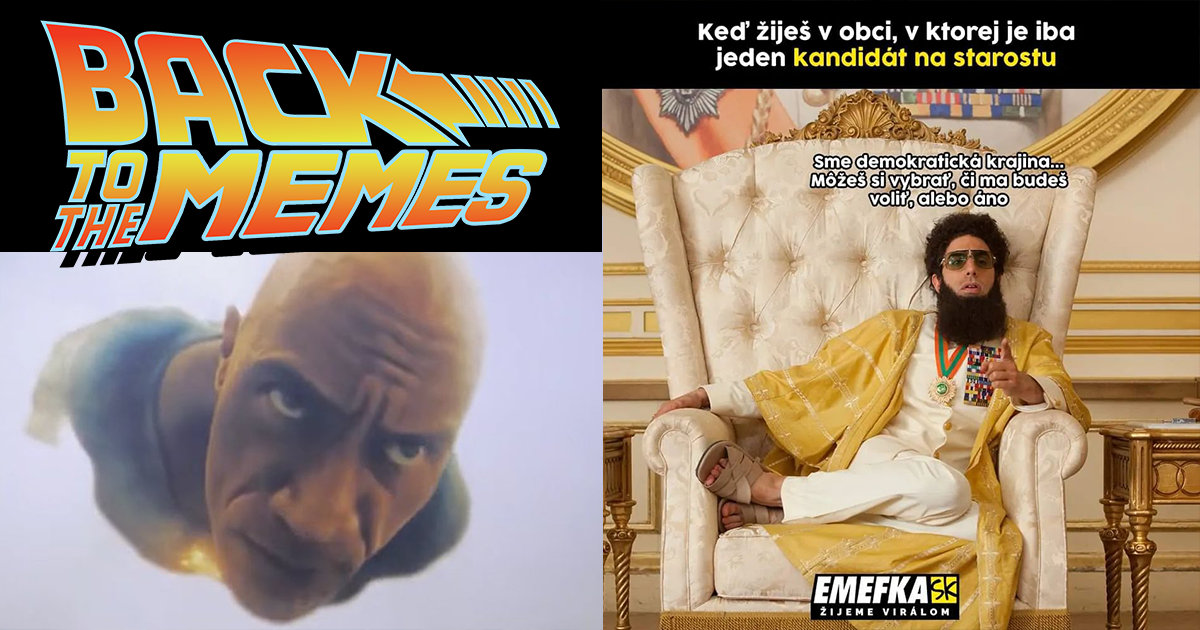 BACK TO THE MEMES: Veľké meme zhrnutie mesiaca október - EMEFKA