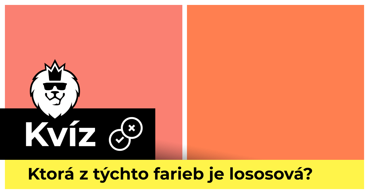 Otestuj sa: Azúrová či levanduľová. Dokážeš pomenovať tieto farby?