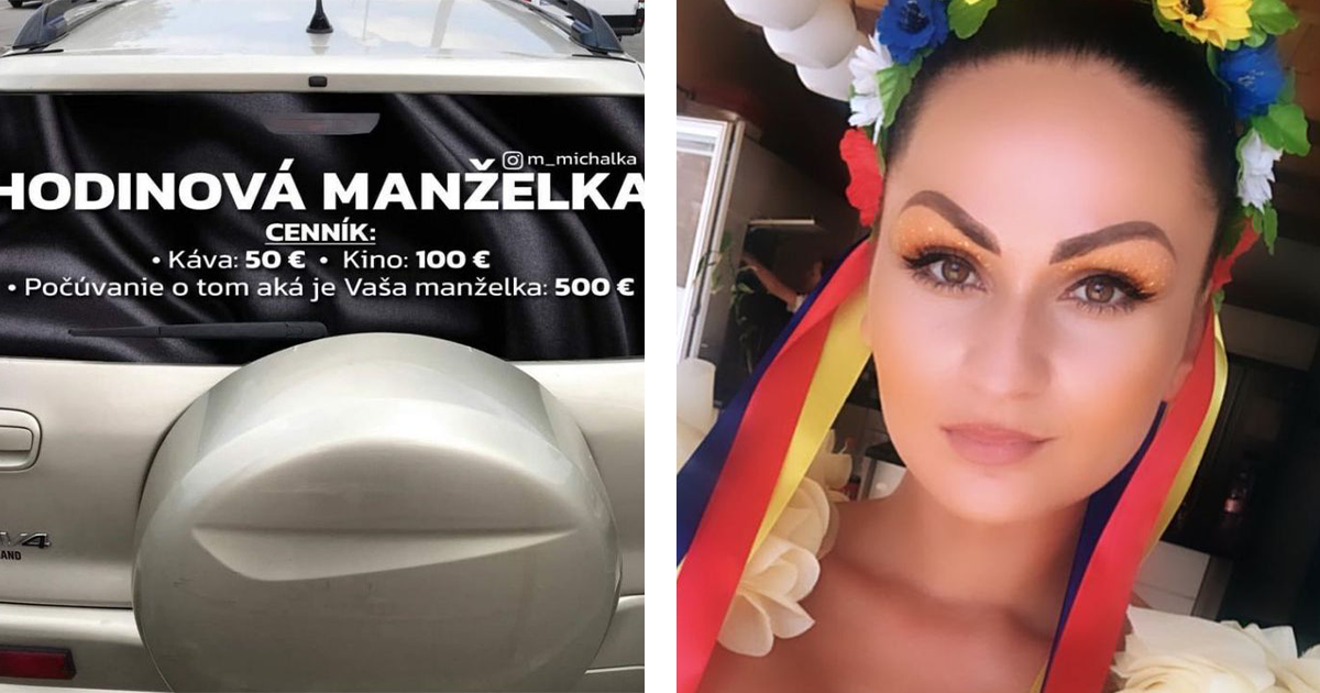 Priprav si 500 eur. Mladá Slovenka ponúka služby ako hodinová manželka ...