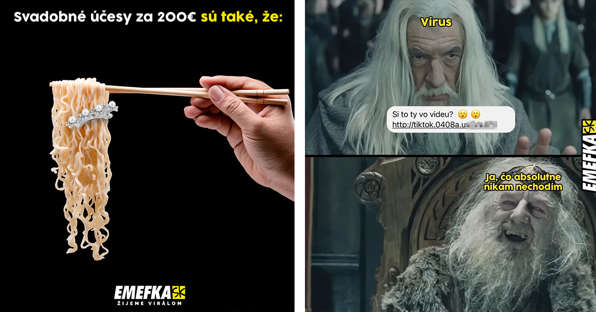 TOP 10 memes, ktoré vás bavili minulý týždeň najviac #47 - Emefka.sk