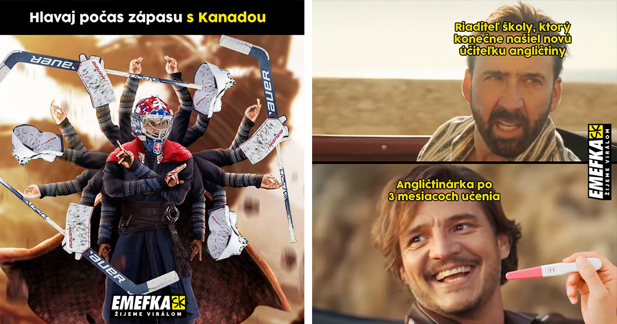 TOP 10 memes, ktoré vás bavili minulý týždeň najviac #73 - Emefka.sk