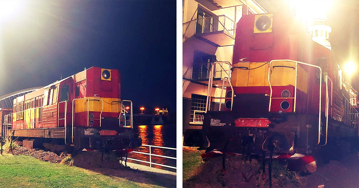 Bizarná nehoda vlaku na Slovensku. Skončil na trávniku na nábreží Dunaja