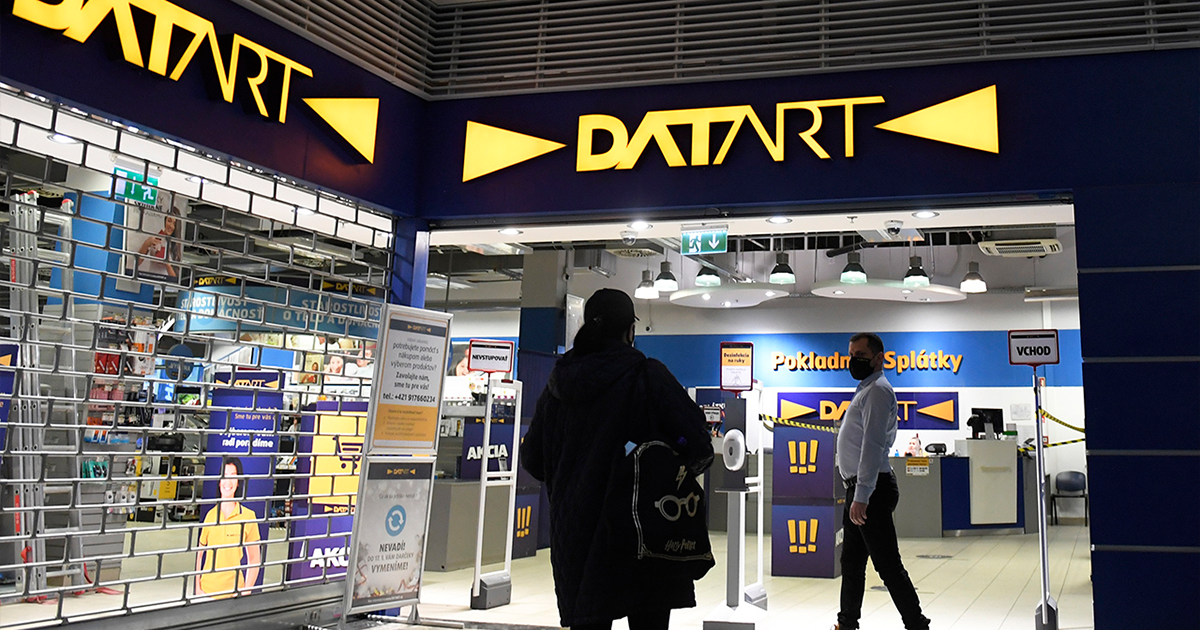 Známe elektro Datart na Slovensku končí. Ako to bude s reklamáciami?