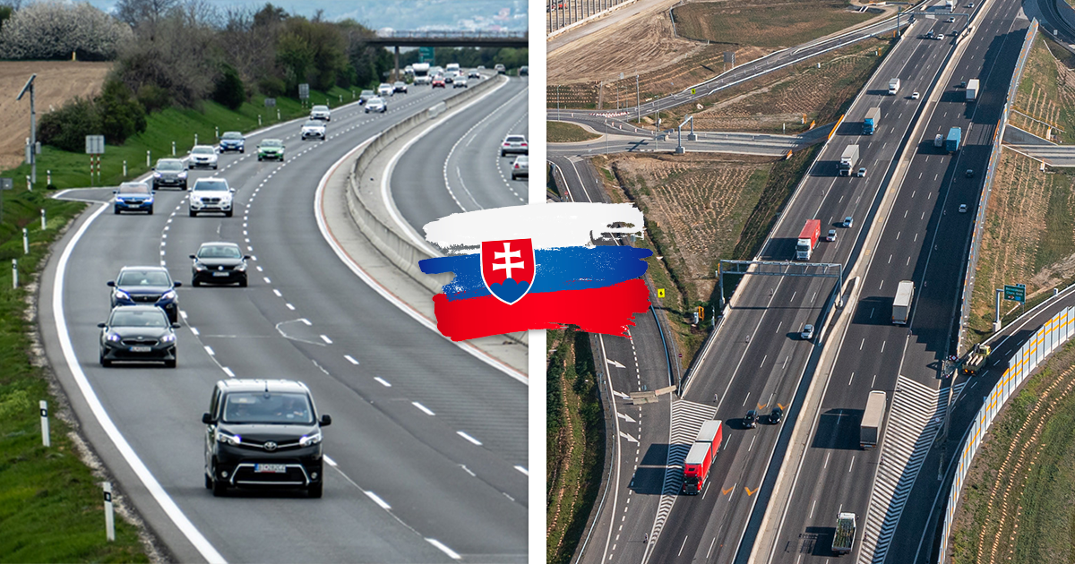 Slovenské diaľnice sú oddnes zadarmo. Týka sa to presnejšie týchto ciest