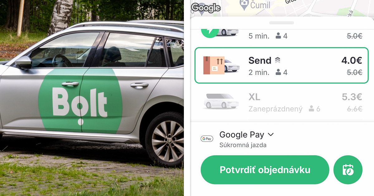 Bolt predstavuje novú službu Send. Teraz už doručí aj tvoje balíky