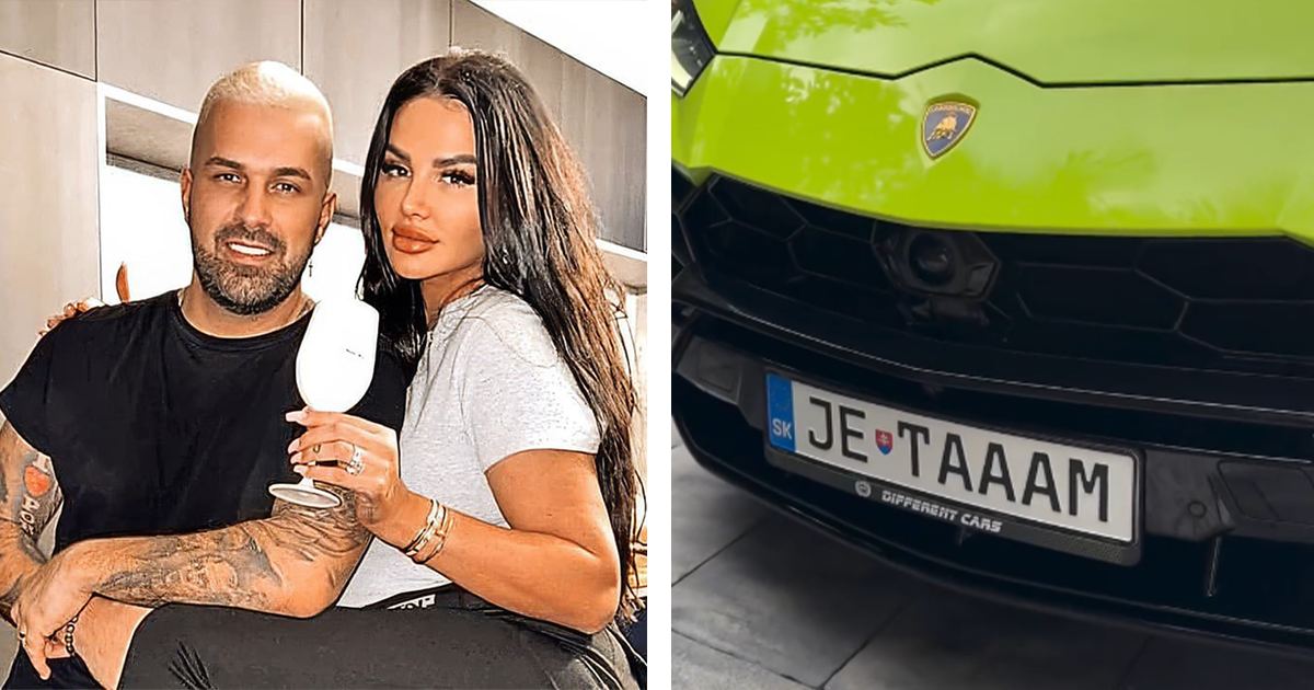 Plačková dala manželovi Renému na Vianoce nové Lamborghini