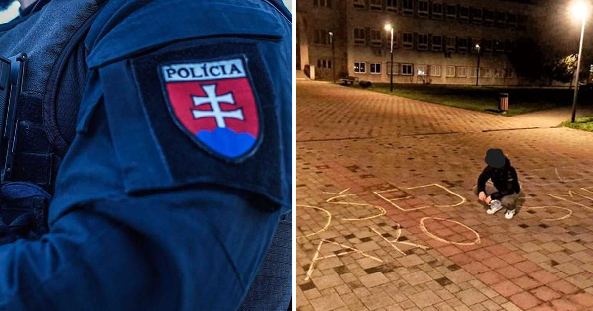 Slovenská rodina dostala kvôli kriedovému nápis pokutu - Emefka.sk