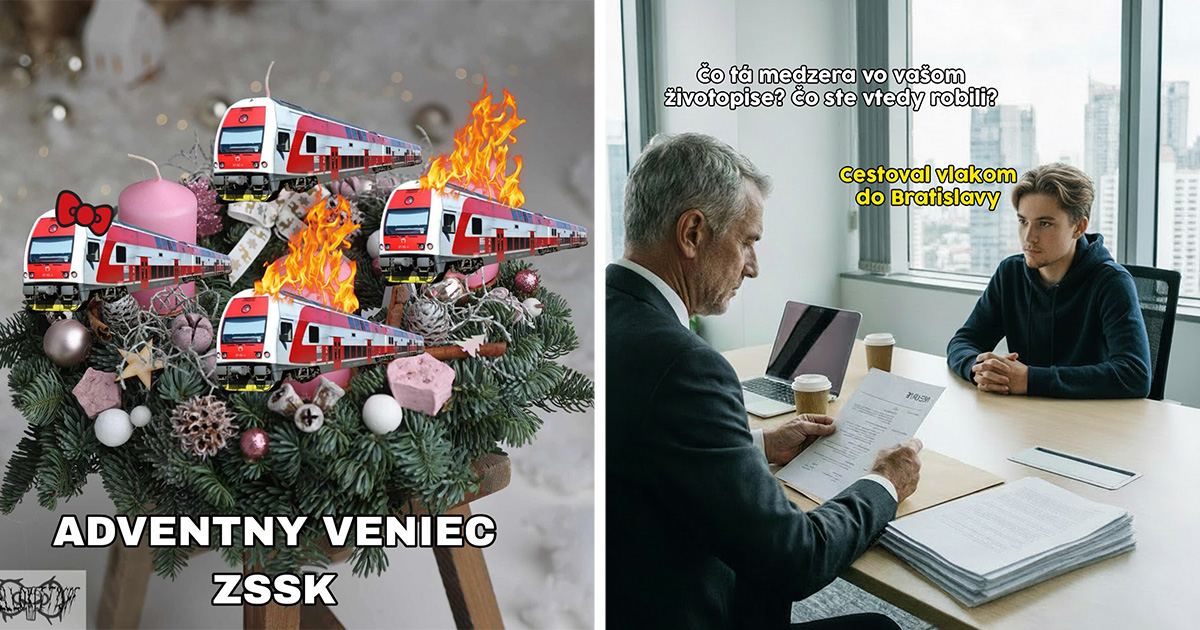 Výber memes: Slovenské vlaky sú jedna veľká katastrofa! - Stránka 2 z 2 ...