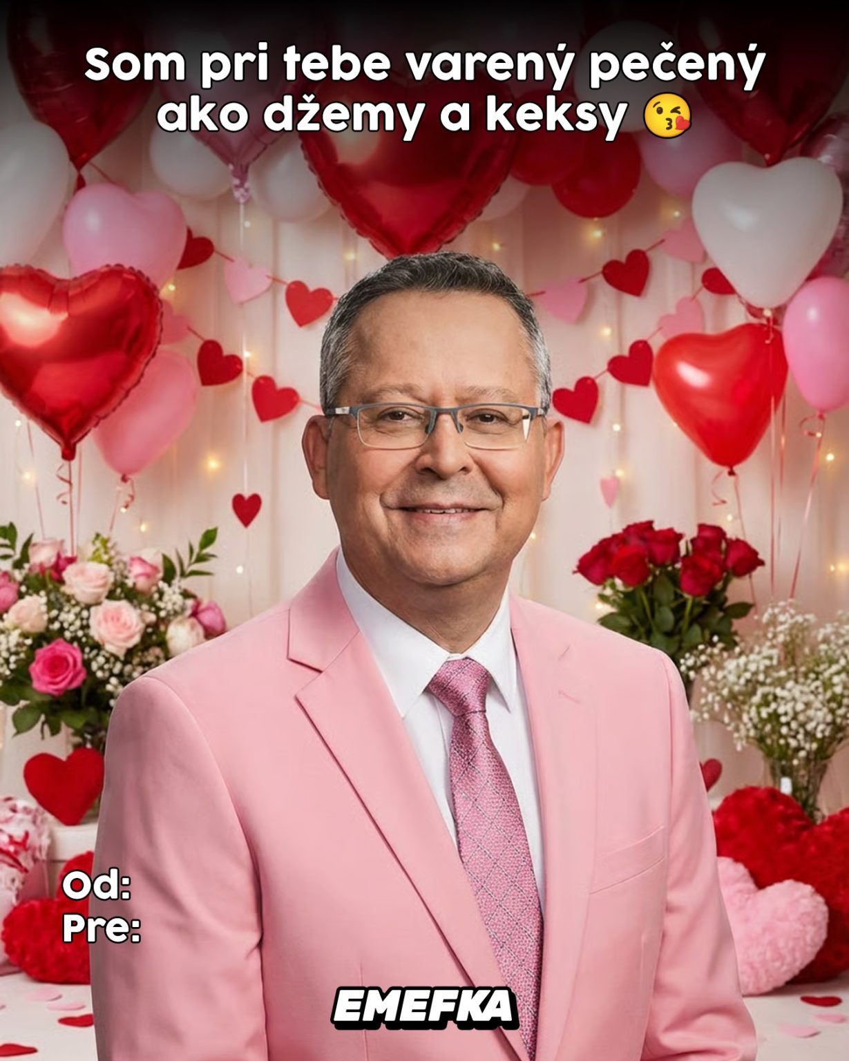 Valentínky so slovenskými politikmi - Emefka.sk