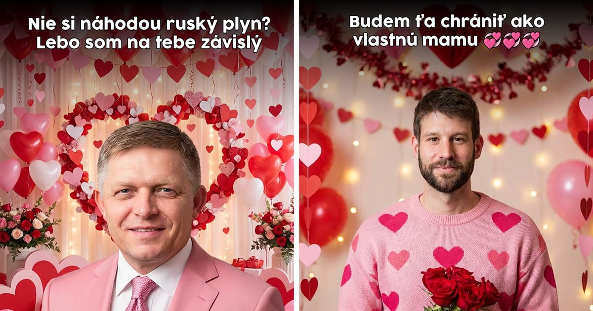 Valentínky so slovenskými politikmi - Stránka 2 z 2 - Emefka.sk