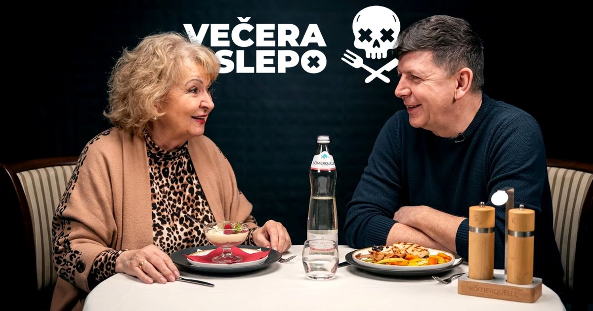 Večera naslepo: Gizka Oňová a Andrej Bičan - Emefka.sk
