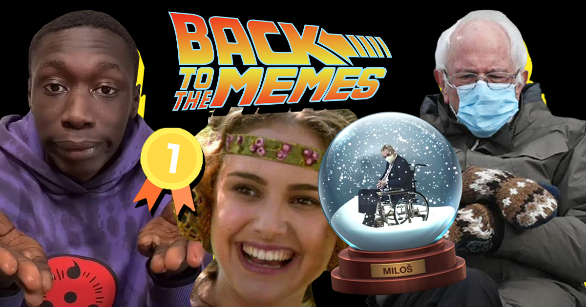 BACK TO THE MEMES: Hlasuj o meme roka 2021 - EMEFKA