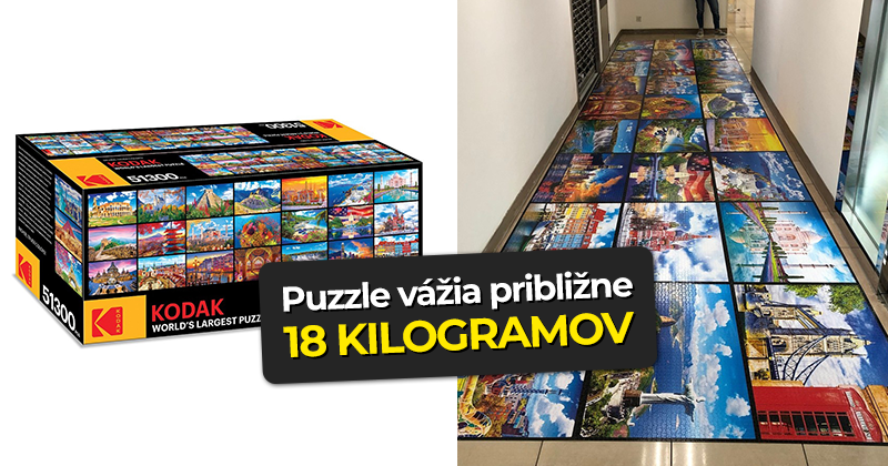 Najväčšie puzzle na svete potrápia aj trpezlivého človeka - EMEFKA