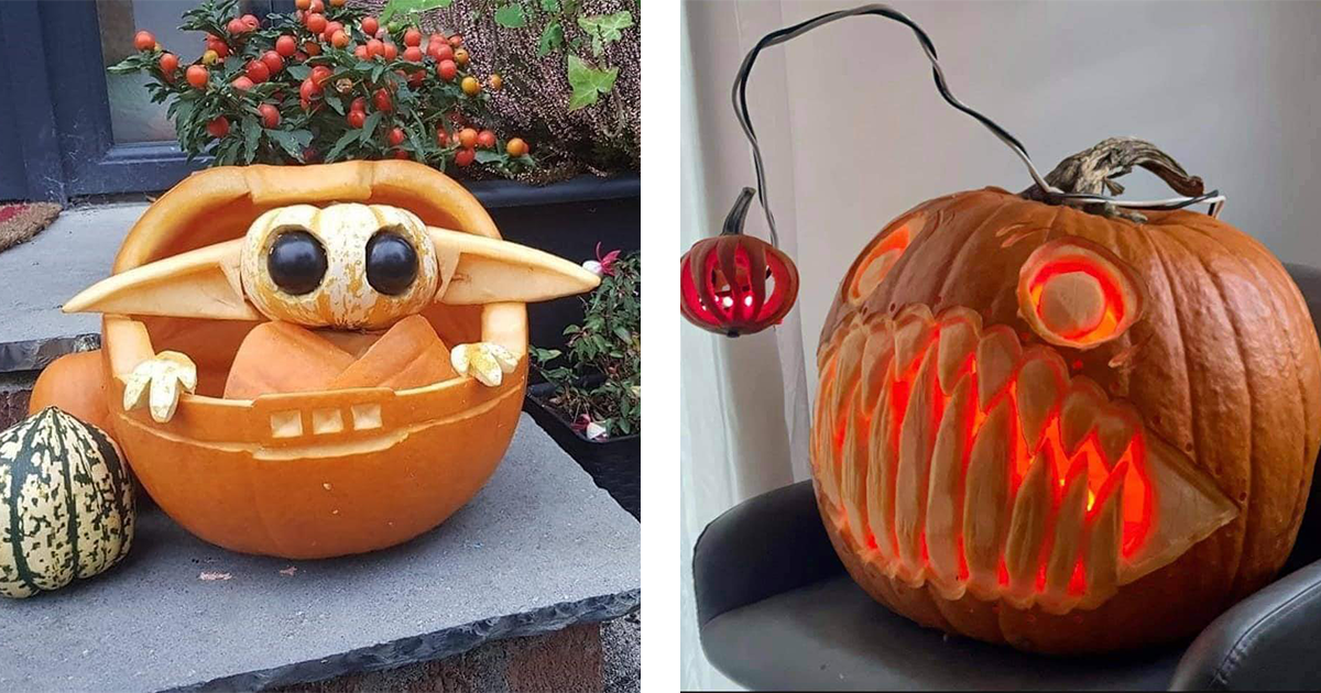 20 vyrezávaných tekvíc, ktoré ťa naladia na Halloween - EMEFKA