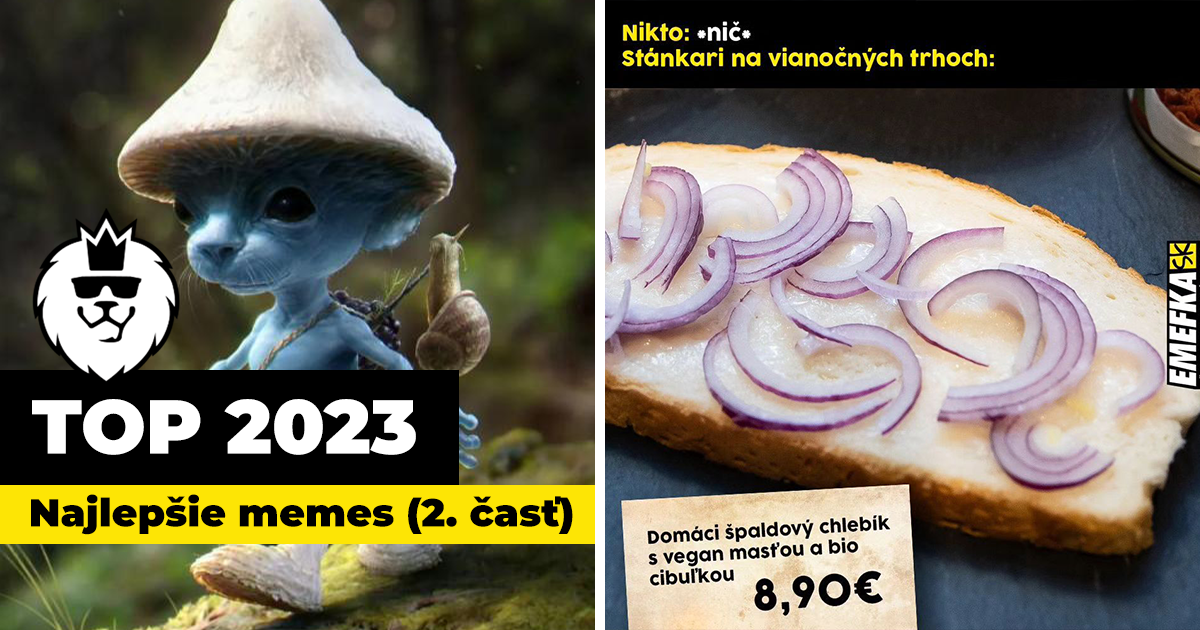 To NAJ z roku 2023: Najlepšie memes tohto roka (časť II.) - EMEFKA